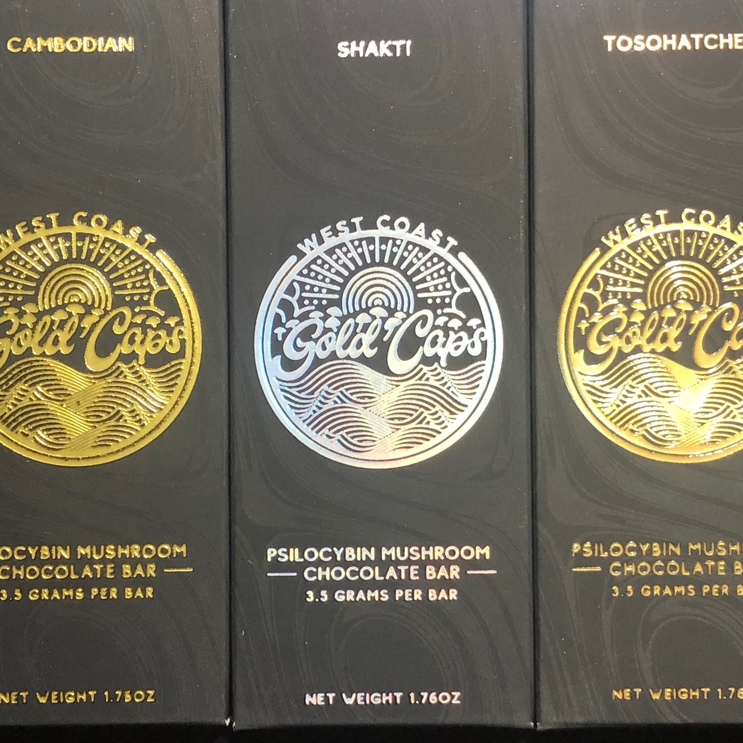 West Coast Gold Caps Magic Shroom Bars – TGSDelivery